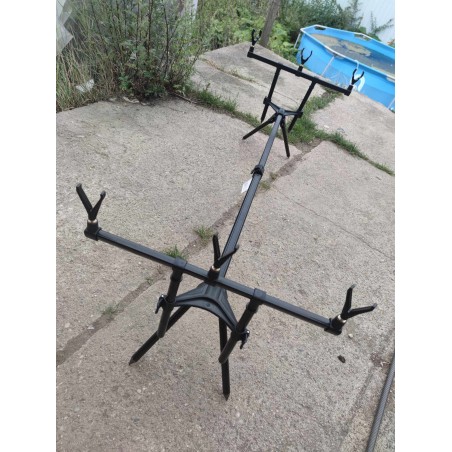 ROD POD STANOWISKO KARPIOWE NA 3 wędki. MIRACLE FISH, stabilny i ...